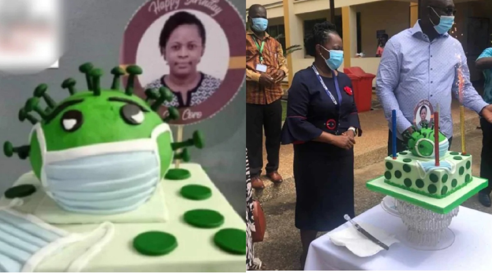 Husband buys his ‘doctor’ wife a ‘Coronavirus themed’ cake on her ...