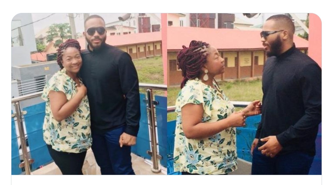 Kiddwaya meets his mum who just arrived from the UK (Photos)