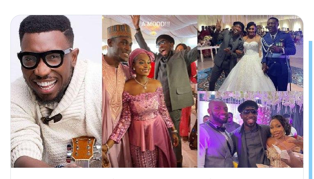 Timi Dakolo Performs For Free After Storming Three Weddings in Abuja
