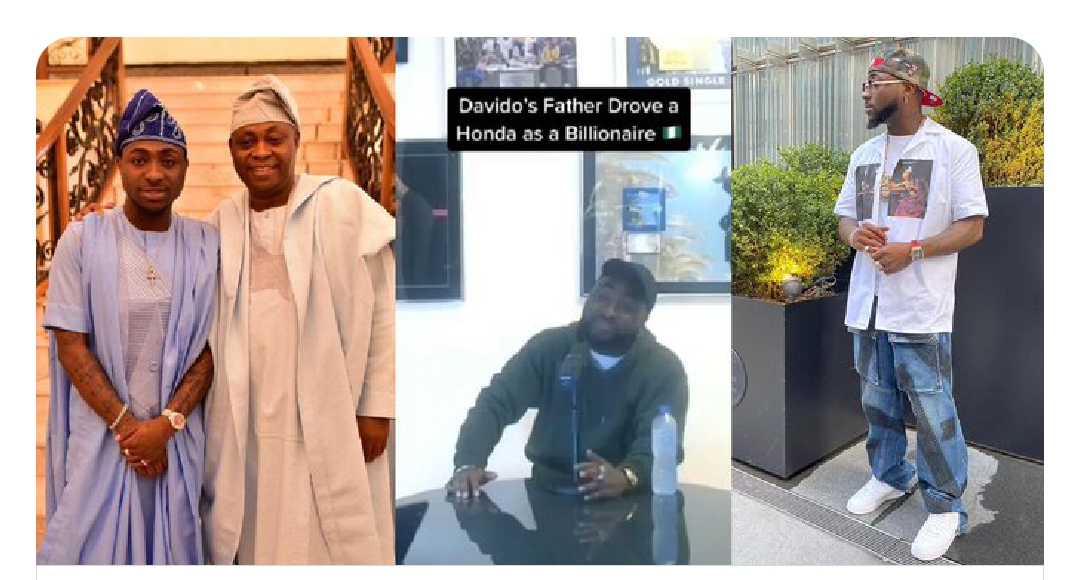 I didn't know my dad was a billionaire until I was 13 — Singer, Davido ...