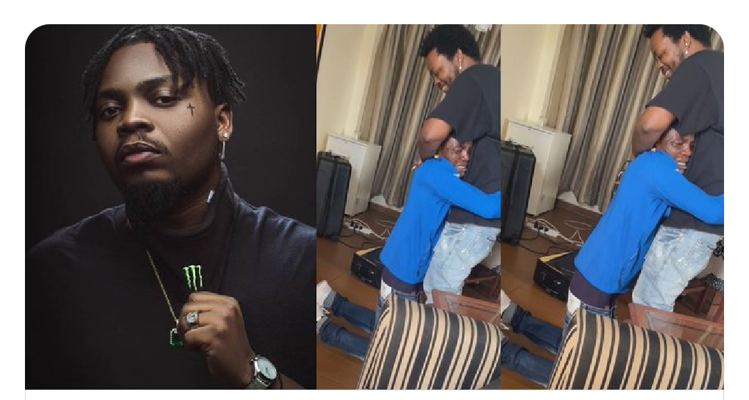 Young man bursts into tears after meeting rapper, Olamide for the first ...