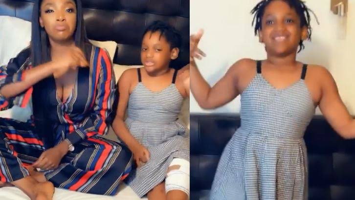 My own mother did this - Video of Annie Idibia's 8-year-old daughter ...